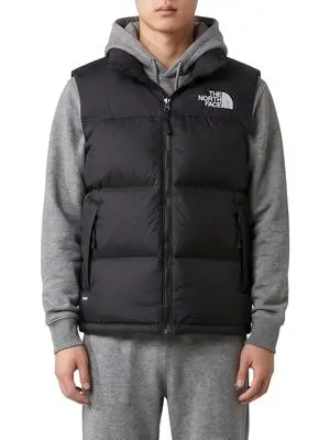 The North Face The North Face 1996 Retro Nuptse Padded Nylon Vest With Logo Black