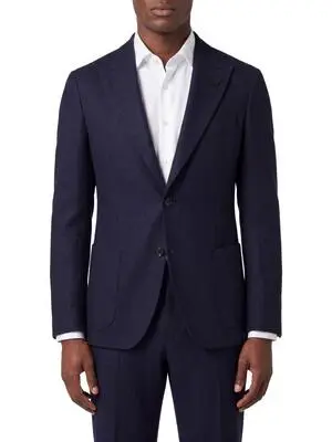 LARDINI Tailored Blazer - Blue