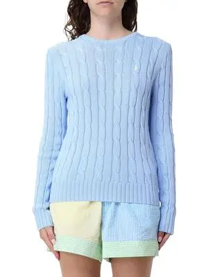 Ralph Lauren Cable Knit Pullover - Sky Blue