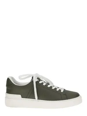 Balmain Lace-up Sneakers - Olive