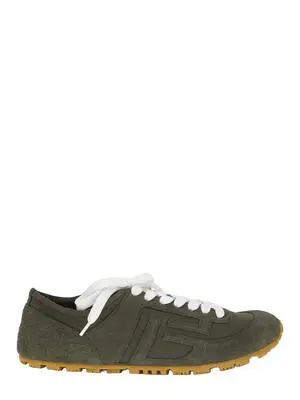 Balmain Lace-up Sneakers - Green