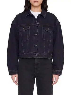 ANINE BING Denim Jacket - Black