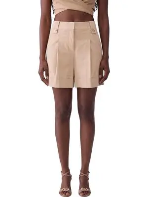 Liu Jo Tailored Pleated Shorts - Beige