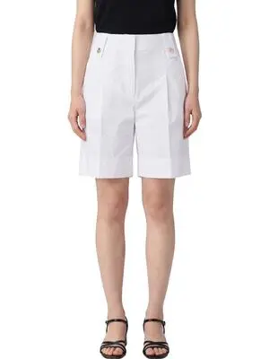 Liu Jo Tailored Pleated Shorts - White