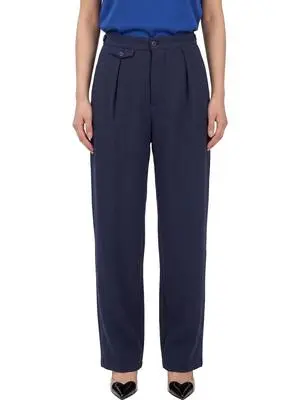 EMPORIO ARMANI Emporio Armani Wide Leg Jersey Trousers