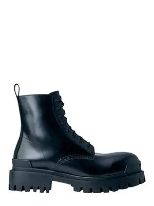 Balenciaga Combat Strike Boot - Black