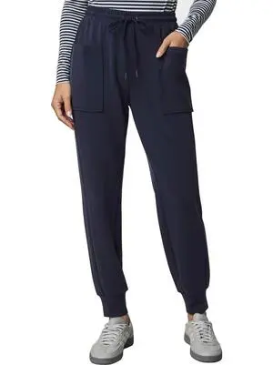 Splendid Scubasoft Jogger With Drawstring Waist And Oversized Pockets - Pale Oak