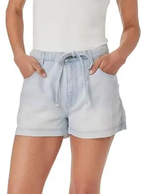 SPLENDID Splendid Lounge Denim Shorts With Tie Waist