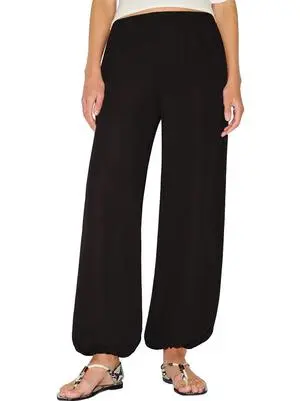 REFORMATION Zia Balloon Pants - Black