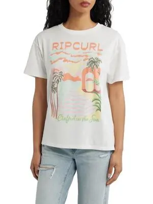 Rip Curl Rip Curl Crafted In The Sun Graphic T-Shirt Bone