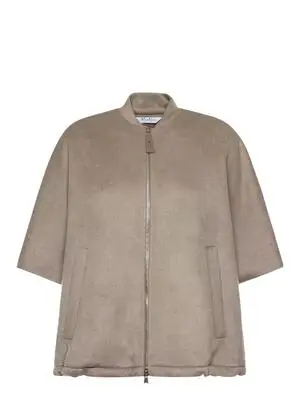 MAX MARA Weekend Max Mara Short-Sleeved Zip-Up Jacket
