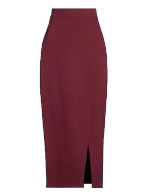 MEIMEIJ Midi Skirt In Viscose Blend - Red