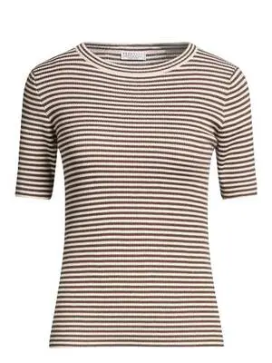 Brunello Cucinelli Cashmere Silk Sweater - Brown