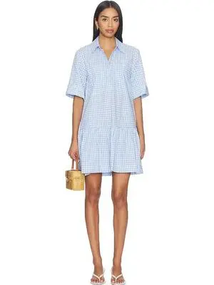 Simkhai Criss Mini Dress - Cloud Gingham