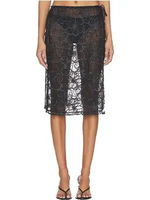 OPERASPORT Alba Long Skirt - Black