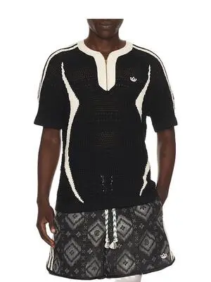 ADIDAS ORIGINALS X Clot Edison Chen Knit Jersey - Black