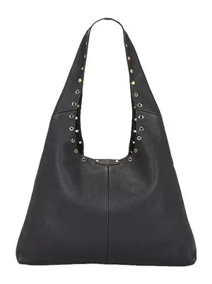 REBECCA MINKOFF Rebecca Minkoff Slouchy Hobo Bag With Gold Tone Accents