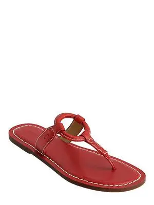 Bernardo Bernardo Matrix Flip Flops Red