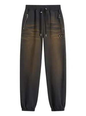 THUG CLUB Faded Sweatpant - Rust Black