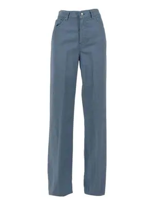 DONDUP High Waist Wide Leg Jeans - Blue