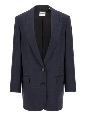 ISABEL MARANT ÉTOILE Isabel Marant Etoile Single-Breasted Wool Blazer