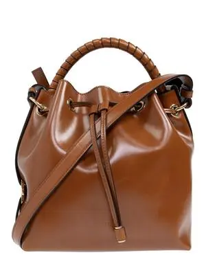 Chloé Marcie Bucket Bag - Brown