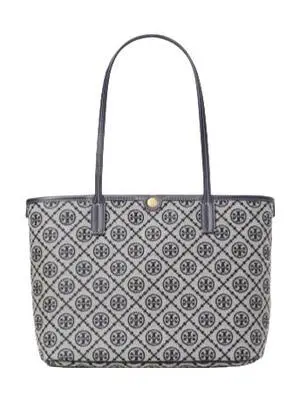 Tory Burch Small Zip Tote Bag - Gray