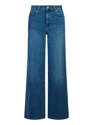 FRAME Le Slim Flared Jeans - Blue