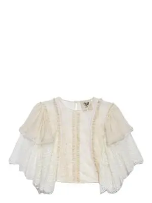 ANIYE BY Lace Ruffled Top - No