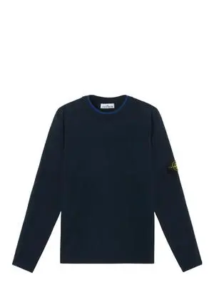 Stone Island Compass Badge Sweater - Blue