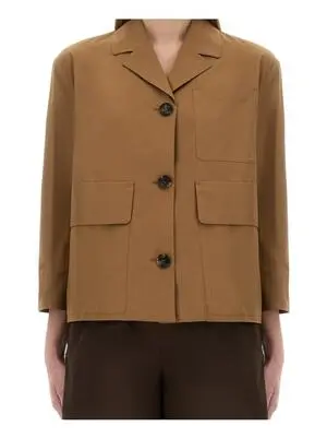 Max Mara Button-up Blazer - Brown