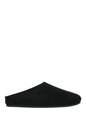 ST. AGNI Suede Mule - Black