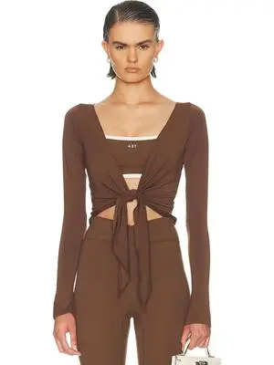437 The Ballet Wrap Top