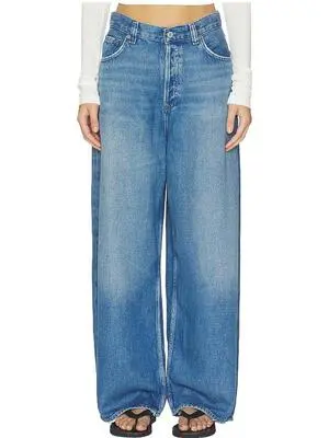 AGOLDE Rounded Baggy Jean - Blue