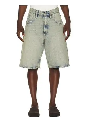 SUNFLOWER Super Wide Denim Short - Denim-light