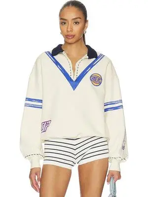 DANNIJOPRO The Letterman Pullover - Cream