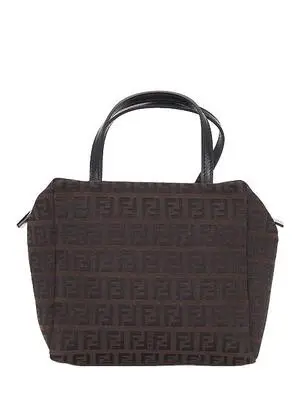 FWRD RENEW Fendi Zucchino Handbag - Brown