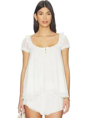 LOVERS AND FRIENDS Janet Top - Ivory
