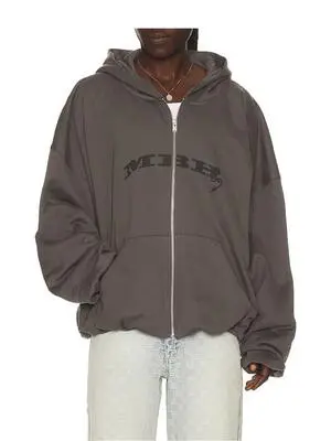 MISBHV Inflated Devil Zipped Hoodie - Charcoal
