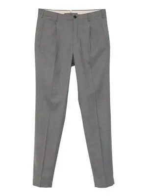Incotex Tapered-leg Trousers - Grey