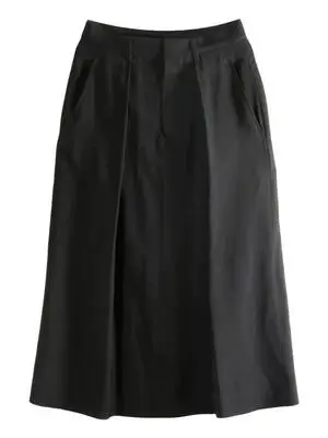 ANN DEMEULEMEESTER Yura Pleated-front Skirt - Black