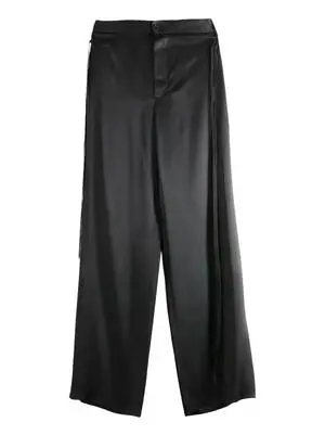 ANN DEMEULEMEESTER Loose-leg Trousers - Black