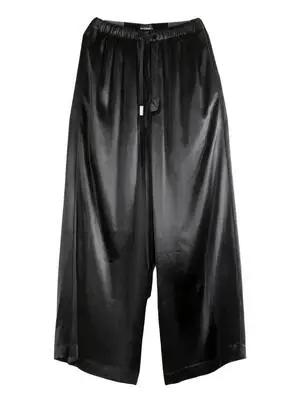 ANN DEMEULEMEESTER Sofi Drawstring Trousers - Black