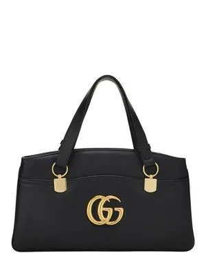 Gucci Calfskin Leather Arli Bag - Black