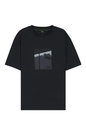 HUGO BOSS Join Relaxed GRX Round-neck Printed T-shirt