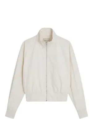 Paloma Wool High-neck Zip-up Bomber Jacket - White
