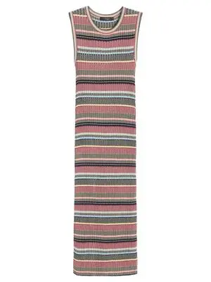 Max Mara Weekend Max Mara Striped Midi Dress Multicolor