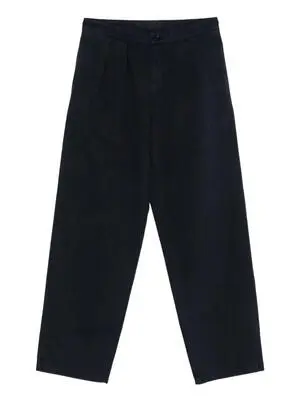 Aspesi Pleated Detail Casual Trousers - Black