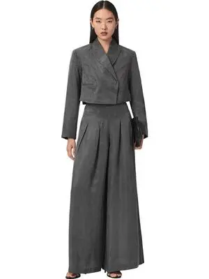ALLSAINTS AllSaints Marrlo Wide Leg Pleated Pants