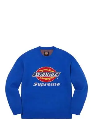 Supreme X Dickies Pullover Sweater - Blue